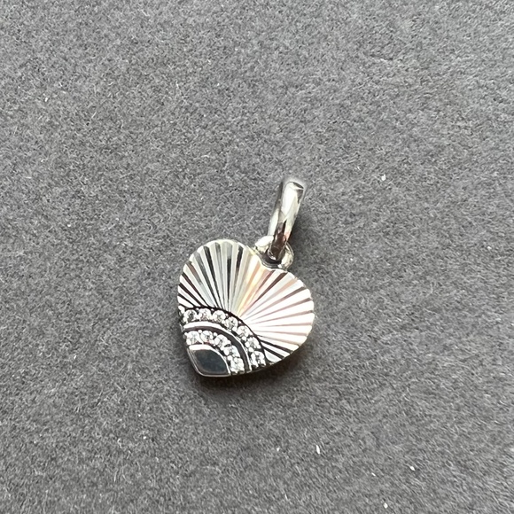 Pandora | Jewelry | Pandora Fan Of Love Pendant | Poshmark